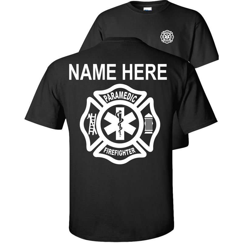 Fair Game . Custom Firefighter Paramedic T-Shirt